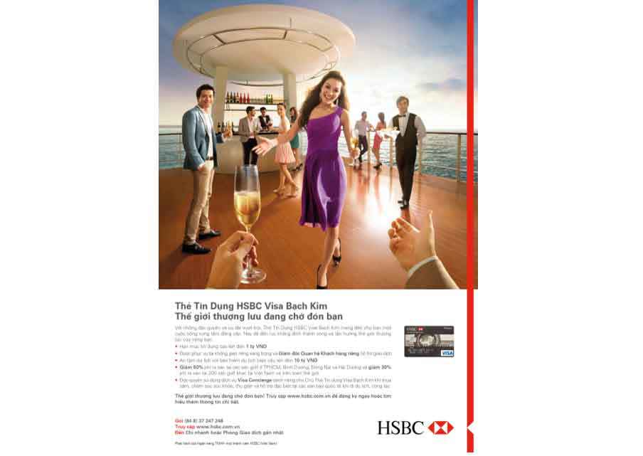 HSBC launches campaign for new credit card in Vietnam | Campaign Asia